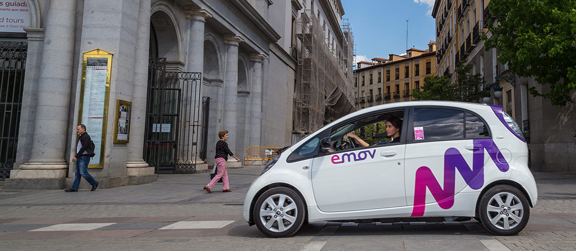 Muévete de forma sostenible e inteligente por Madrid con emov